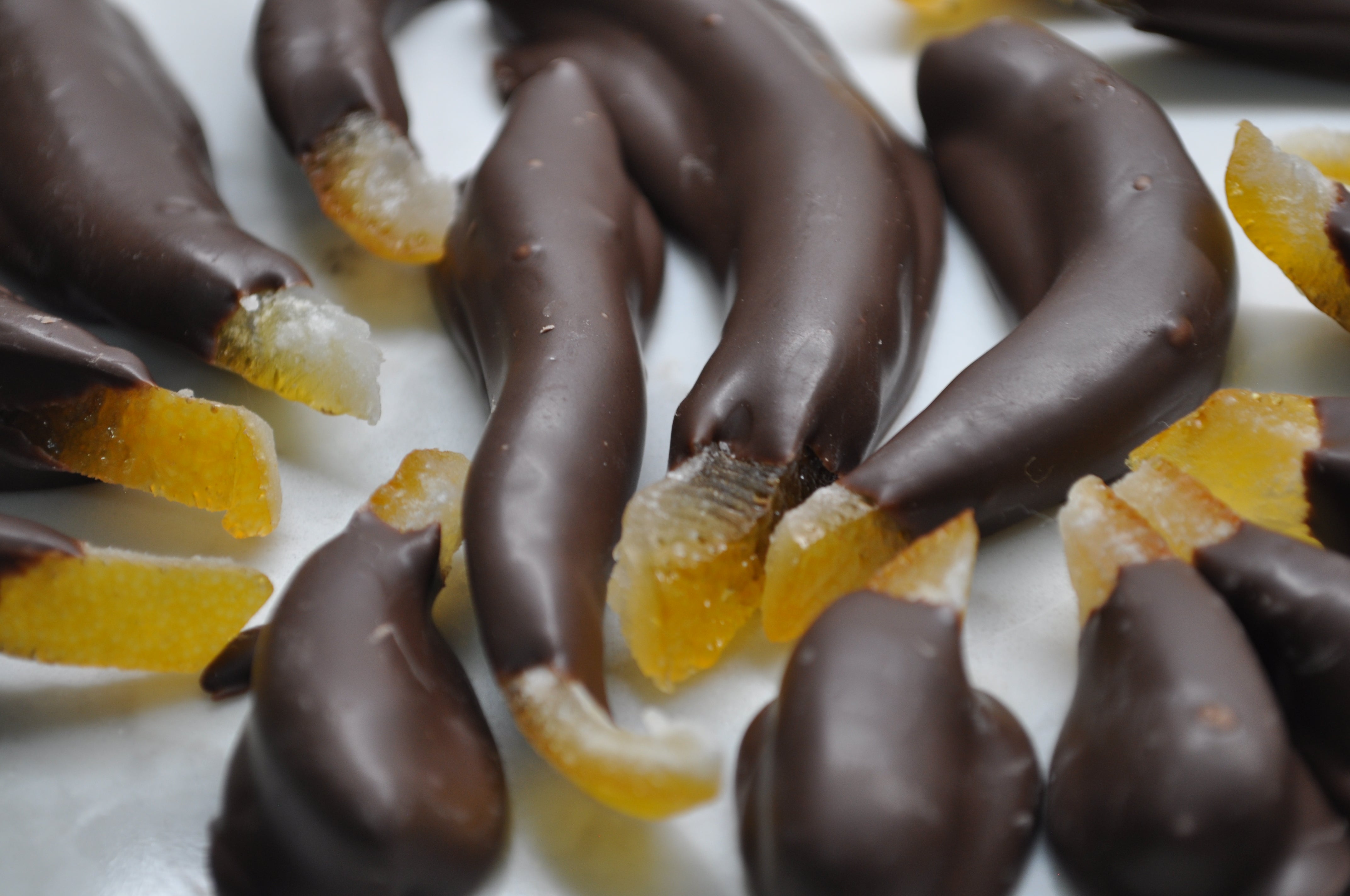 Candied Orange Peel Dipped in Milk Chocolate – Calgary ChocoSweeats ...